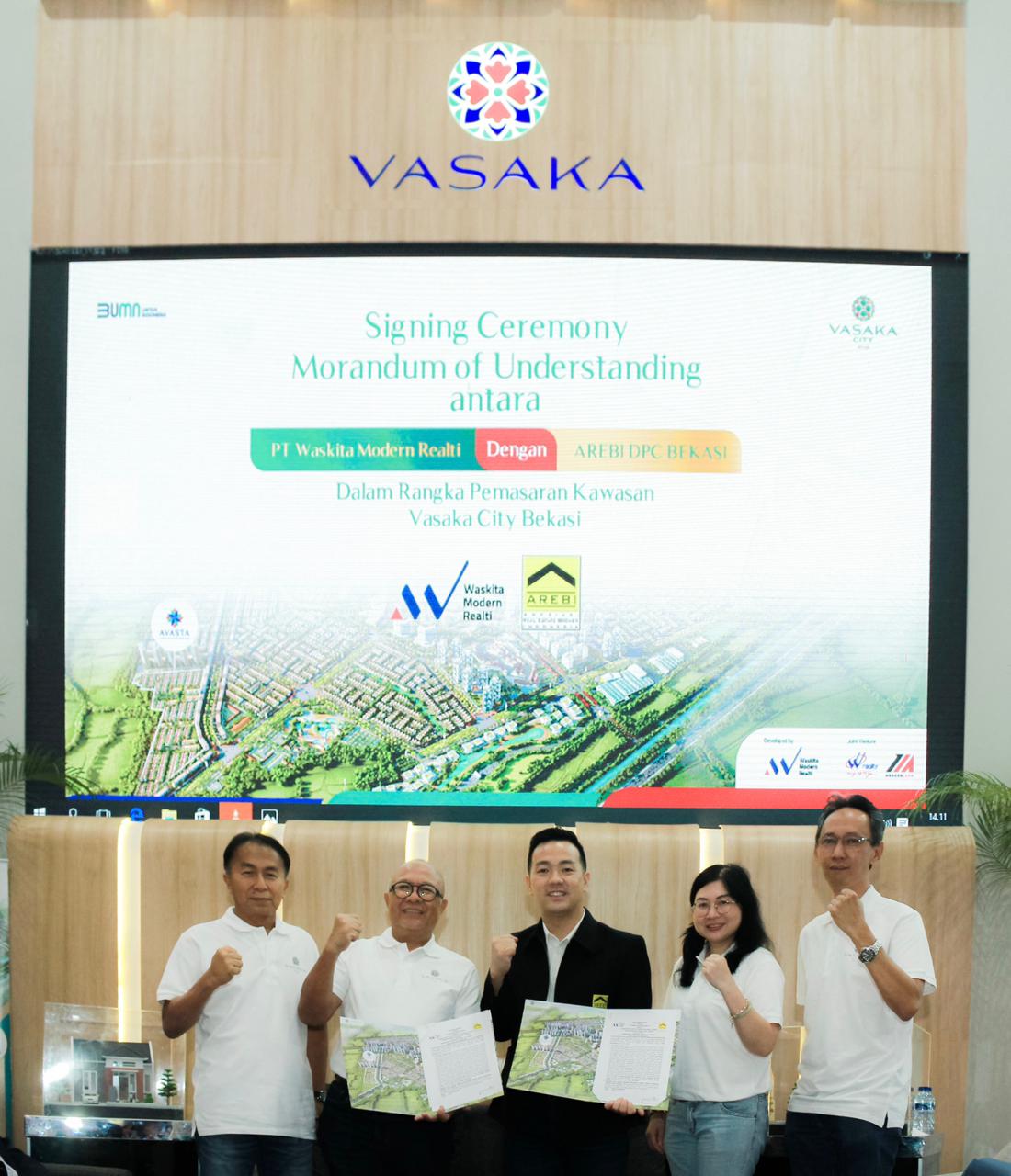 Luncurkan Vasaka City, Waskita Modern Realti Rangkul AREBI – Kabar SDGs