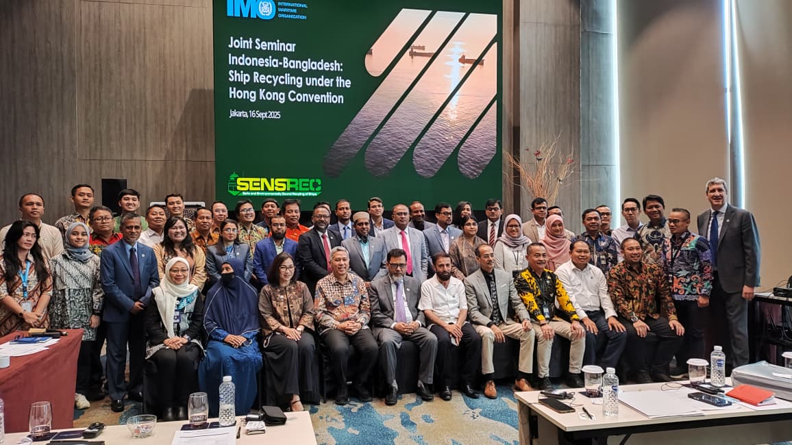Kolaborasi dengan IMO, Indonesia Selenggarakan Seminar Daur Ulang Kapal ...